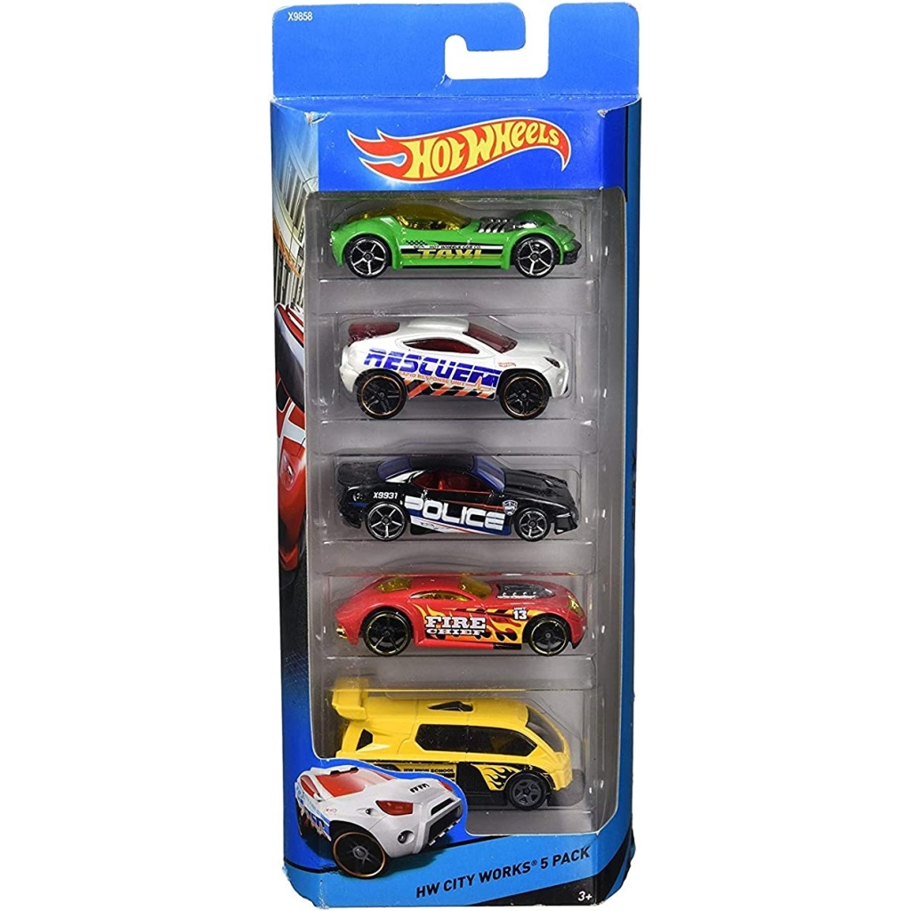 HW Basic Car 5-Pack PPK – Star Games Trading