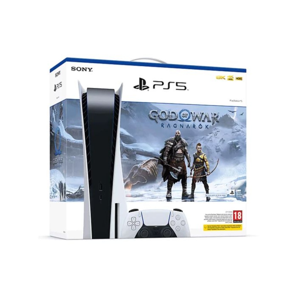 PlayStation 5 Console with God of War Ragnarok (DLC) – Star Games Trading